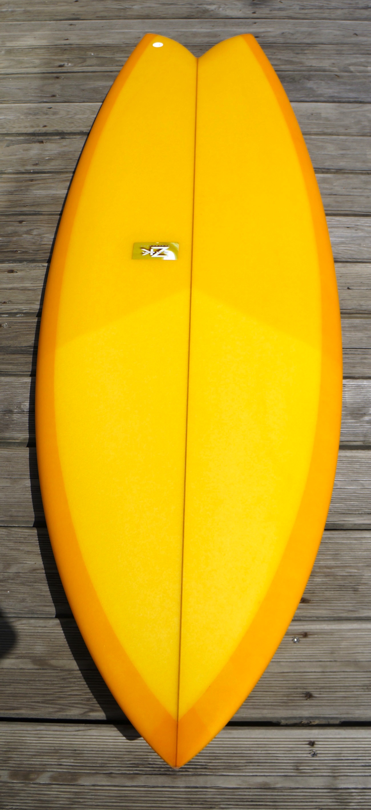 Twin fin keel fish. - ZAKA SURFBOARDS